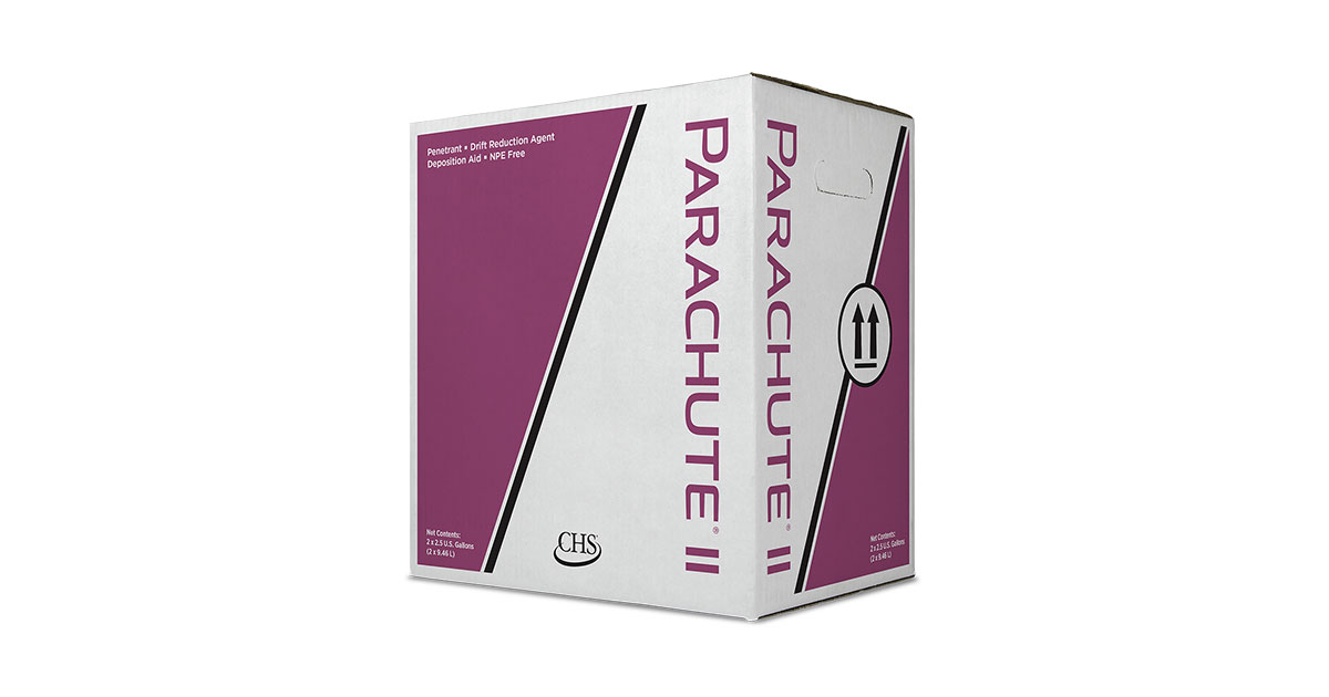 Parachute II reduces drift and improves deposition | Agronomy