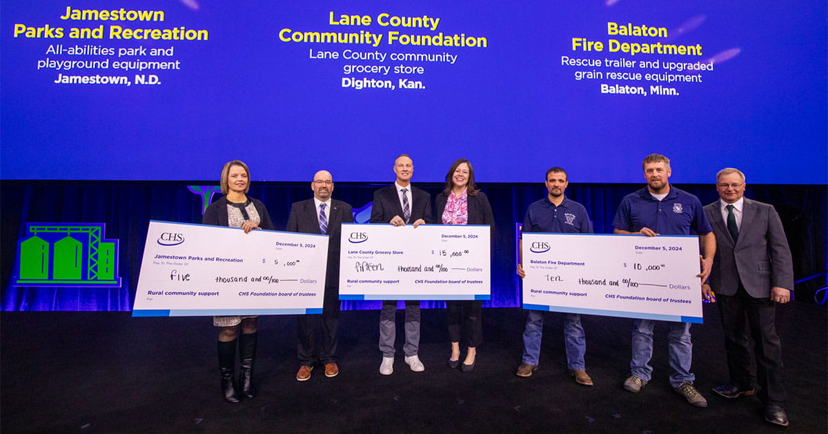 CHS Foundation awards $47,500 to rural community projects | CHS Inc.